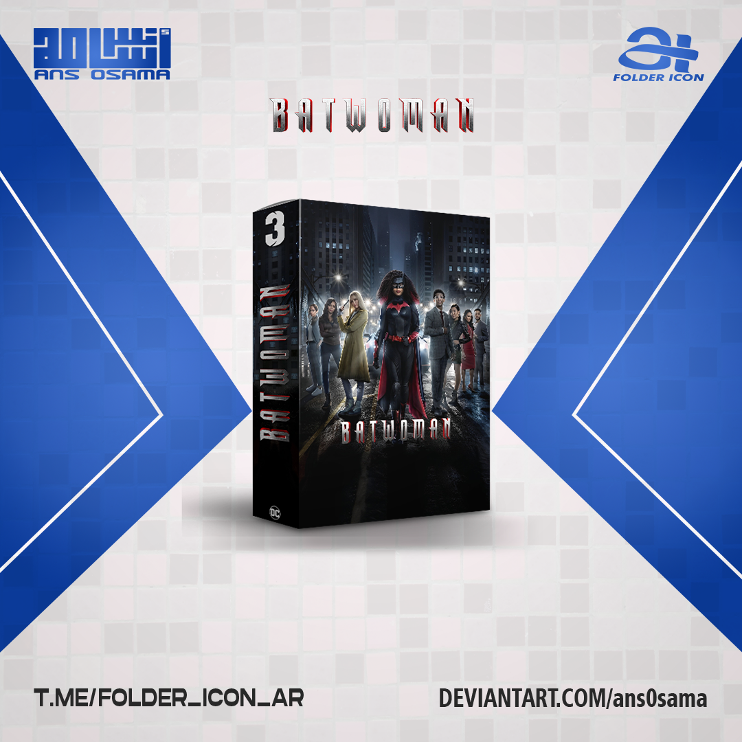 Batwoman S03 Folder Icon by ans0sama on DeviantArt