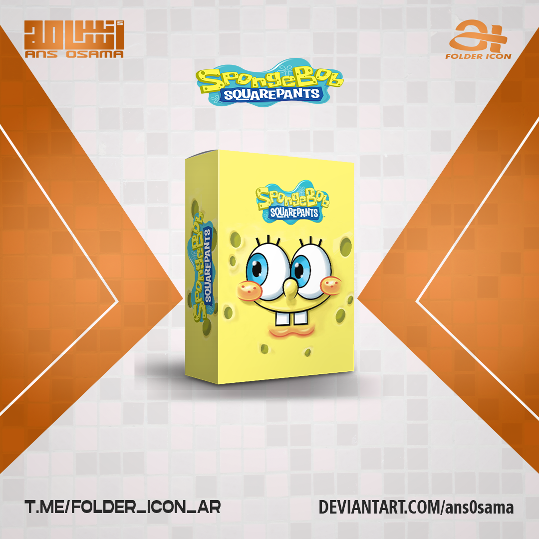 SpongeBob SquarePants V1 Folder Icon by ans0sama on DeviantArt