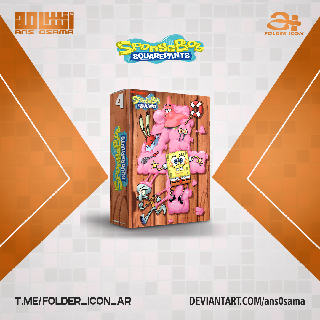 SpongeBob SquarePants S04 Folder Icon by ans0sama on DeviantArt