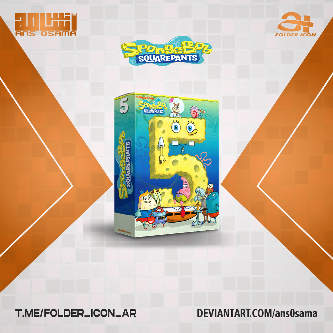 SpongeBob SquarePants S05 Folder Icon by ans0sama on DeviantArt