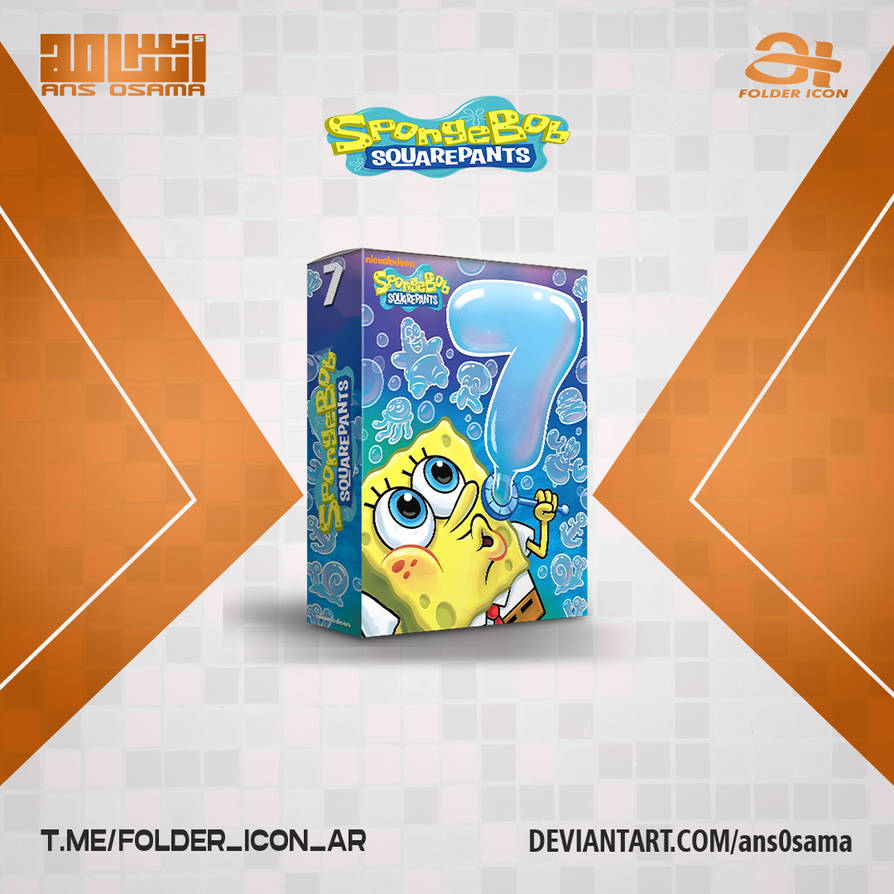 SpongeBob SquarePants S07 Folder Icon by ans0sama on DeviantArt