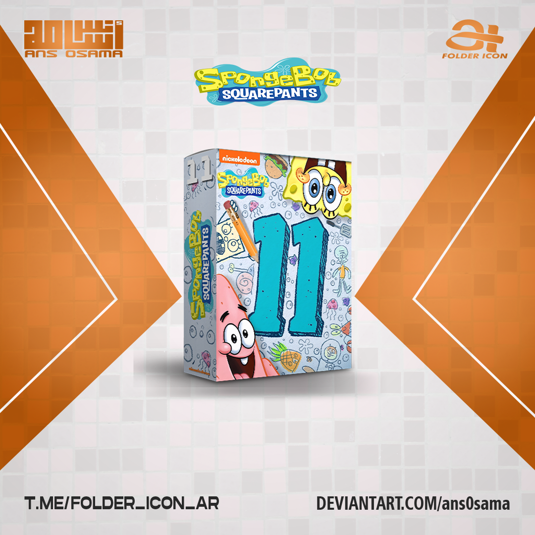 SpongeBob SquarePants S11 Folder Icon by ans0sama on DeviantArt