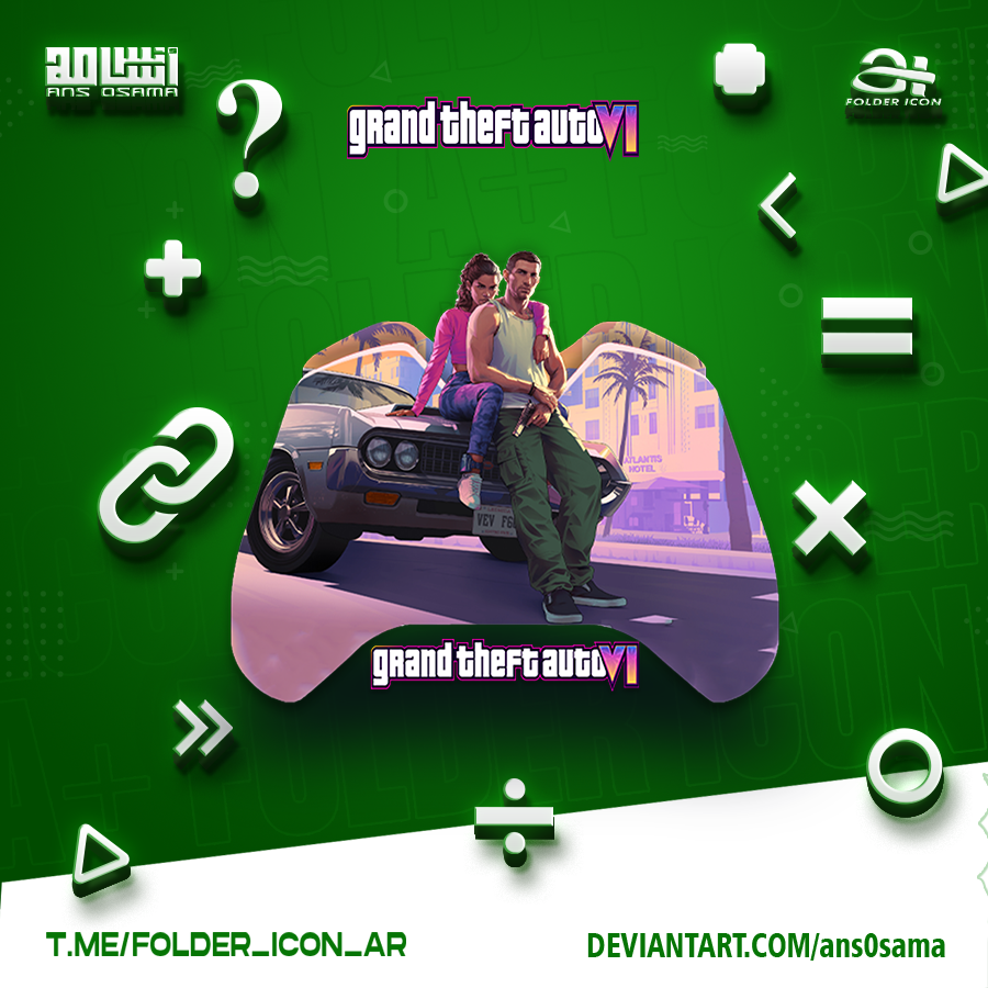 Grand Theft Auto VI Folder Icon by ans0sama on DeviantArt