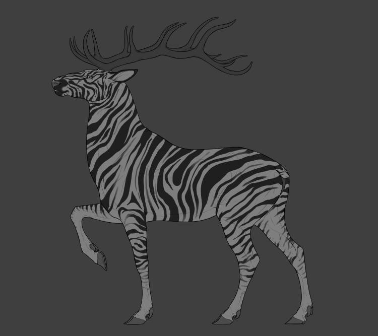 Thokk's Elixir, Zebra Stripes, Sleek Coat by RukaanOfficial on DeviantArt