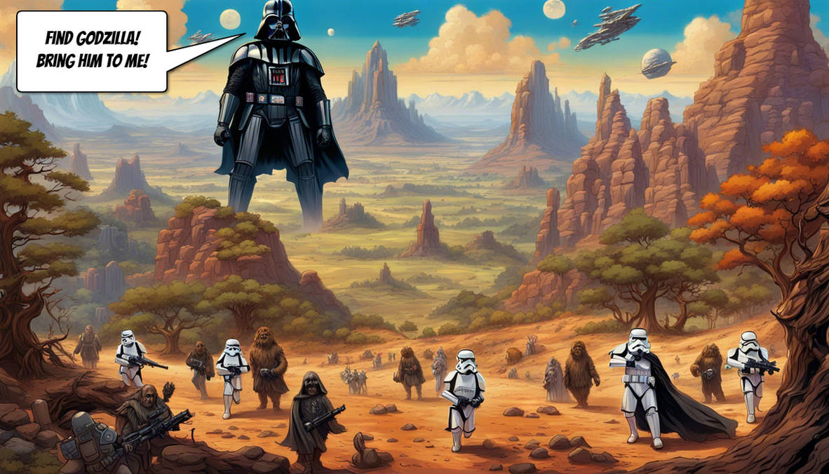 Find Godzilla! by DarthSteamVII on DeviantArt
