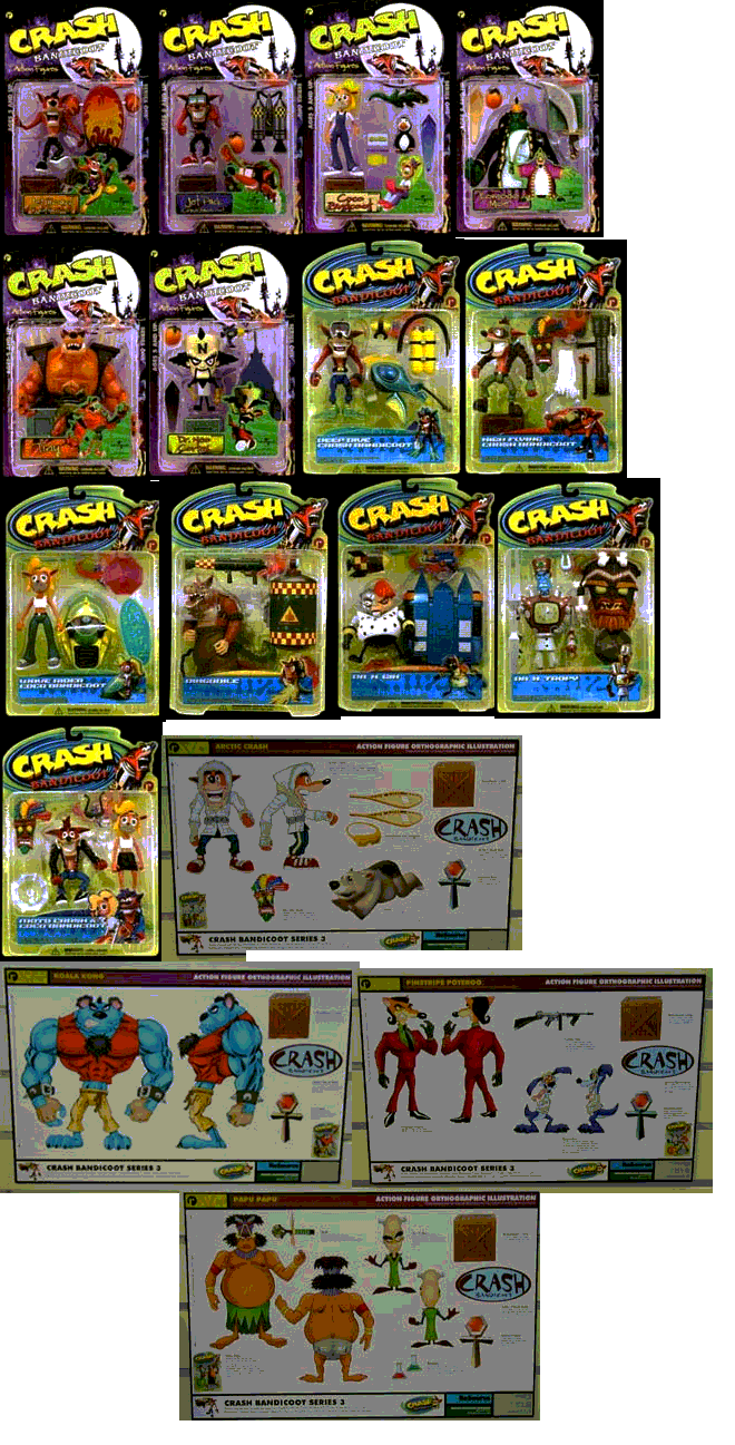 Crash,Coco and crunch by Crashinator on DeviantArt