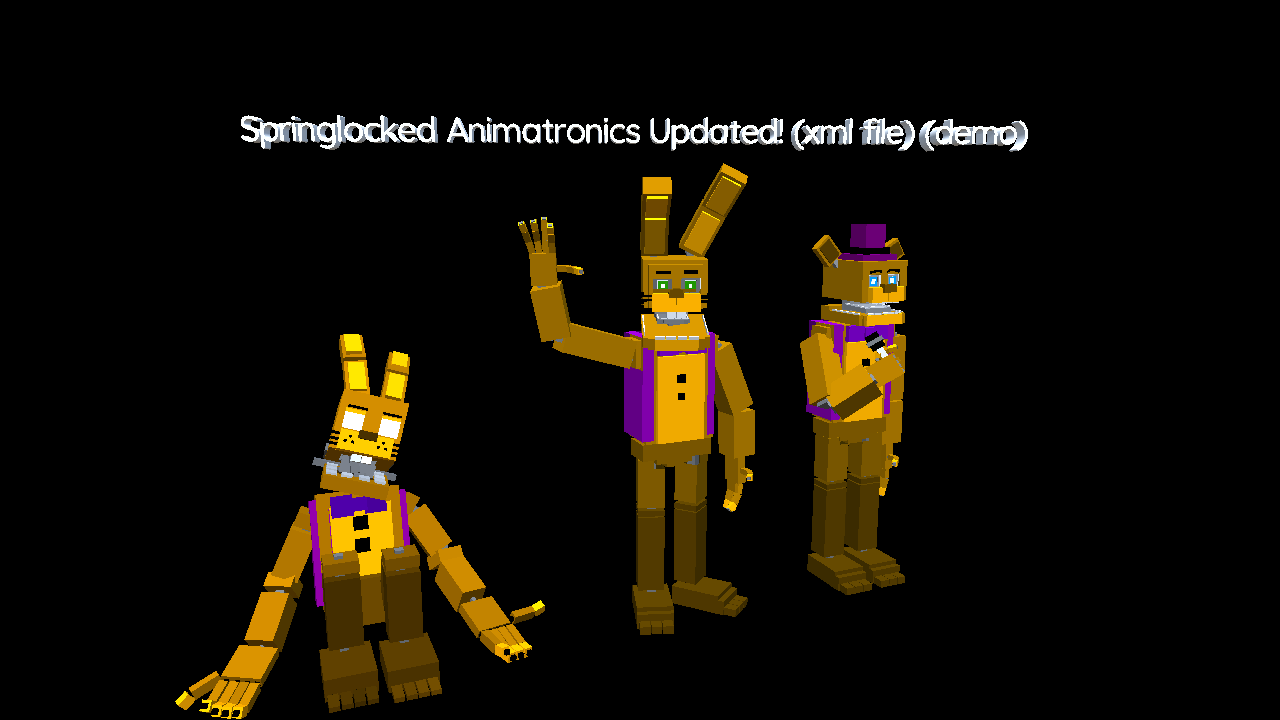 Springlocked Animatronics (Demo) by MaxLanGTC on DeviantArt