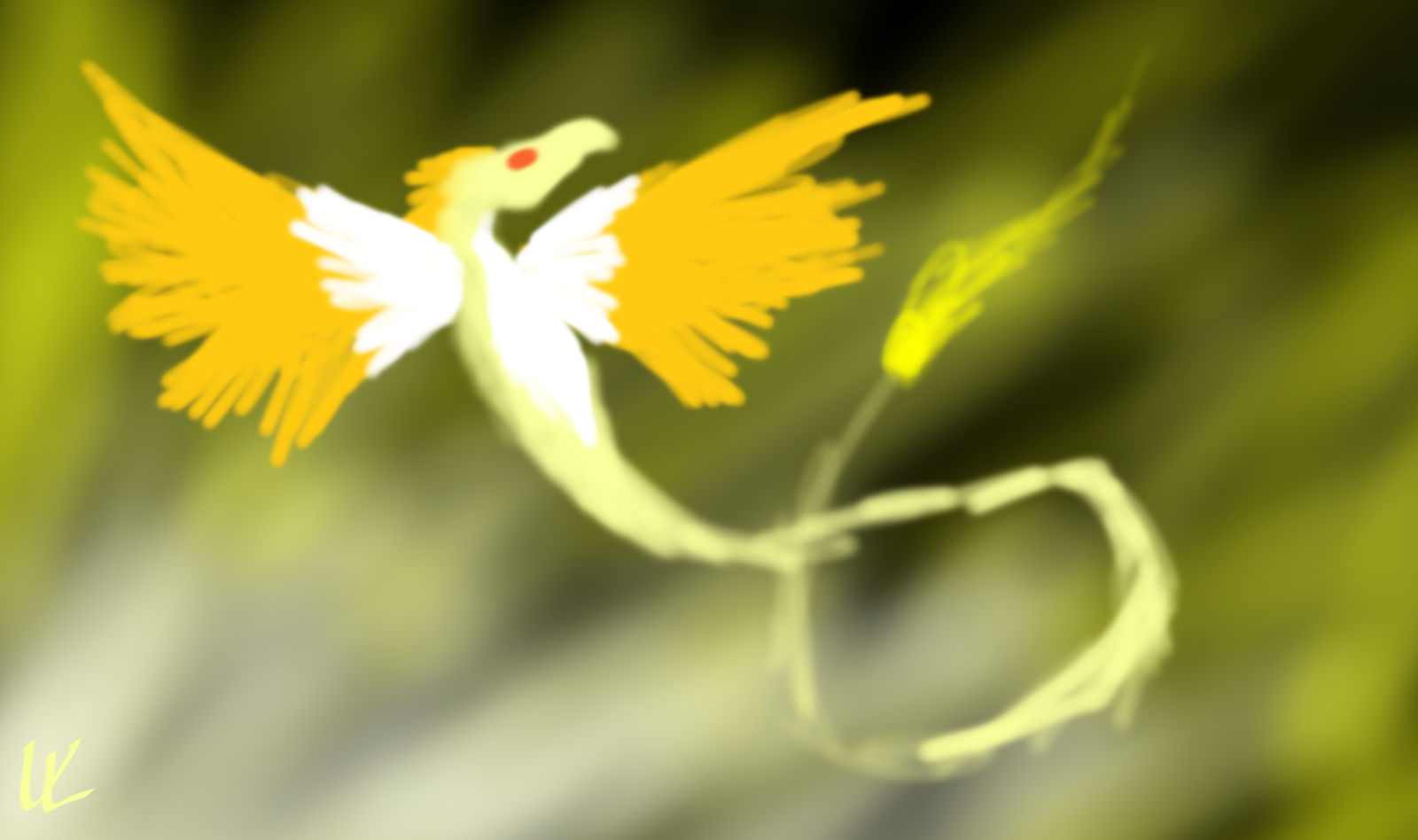 (Revamped!) Yellow Phoenix by UltraLatias on DeviantArt