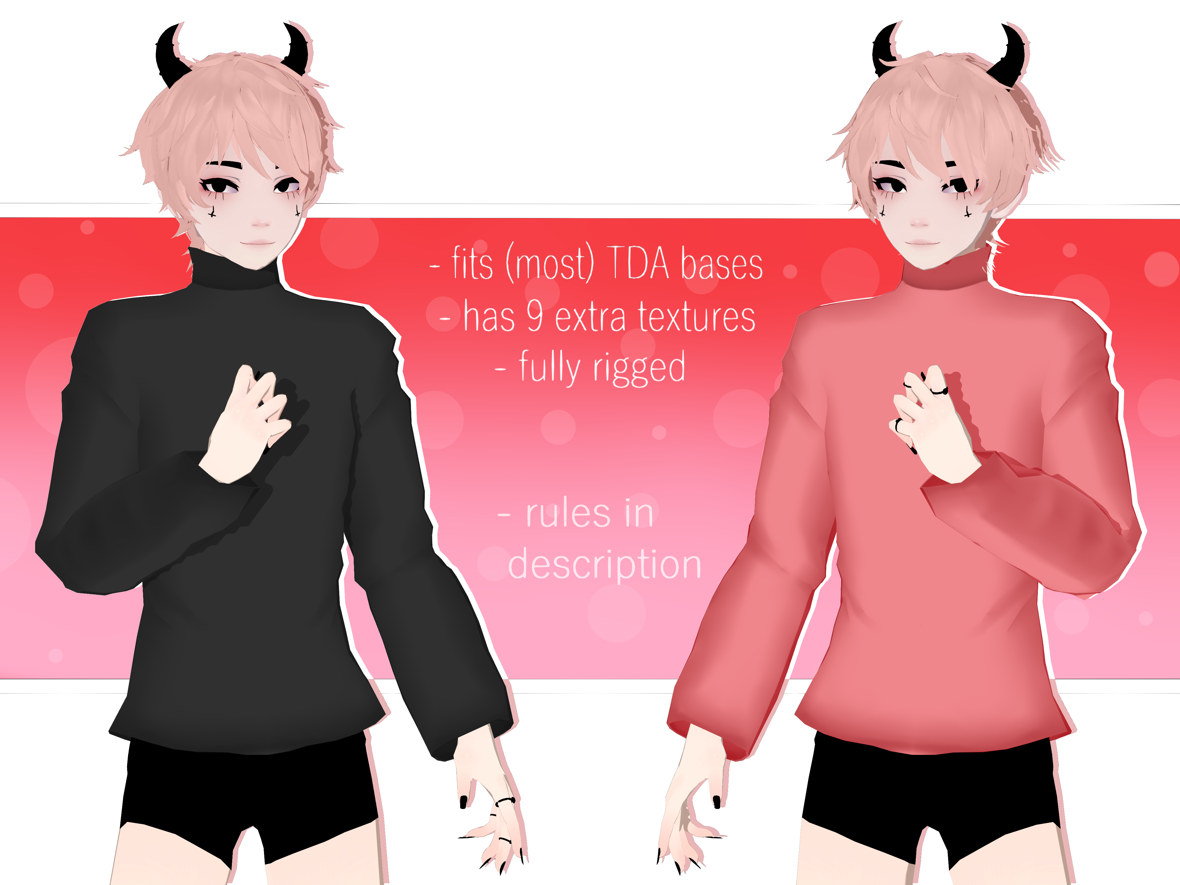 |mmd| sweater by strawberry (download) by Movixel on DeviantArt
