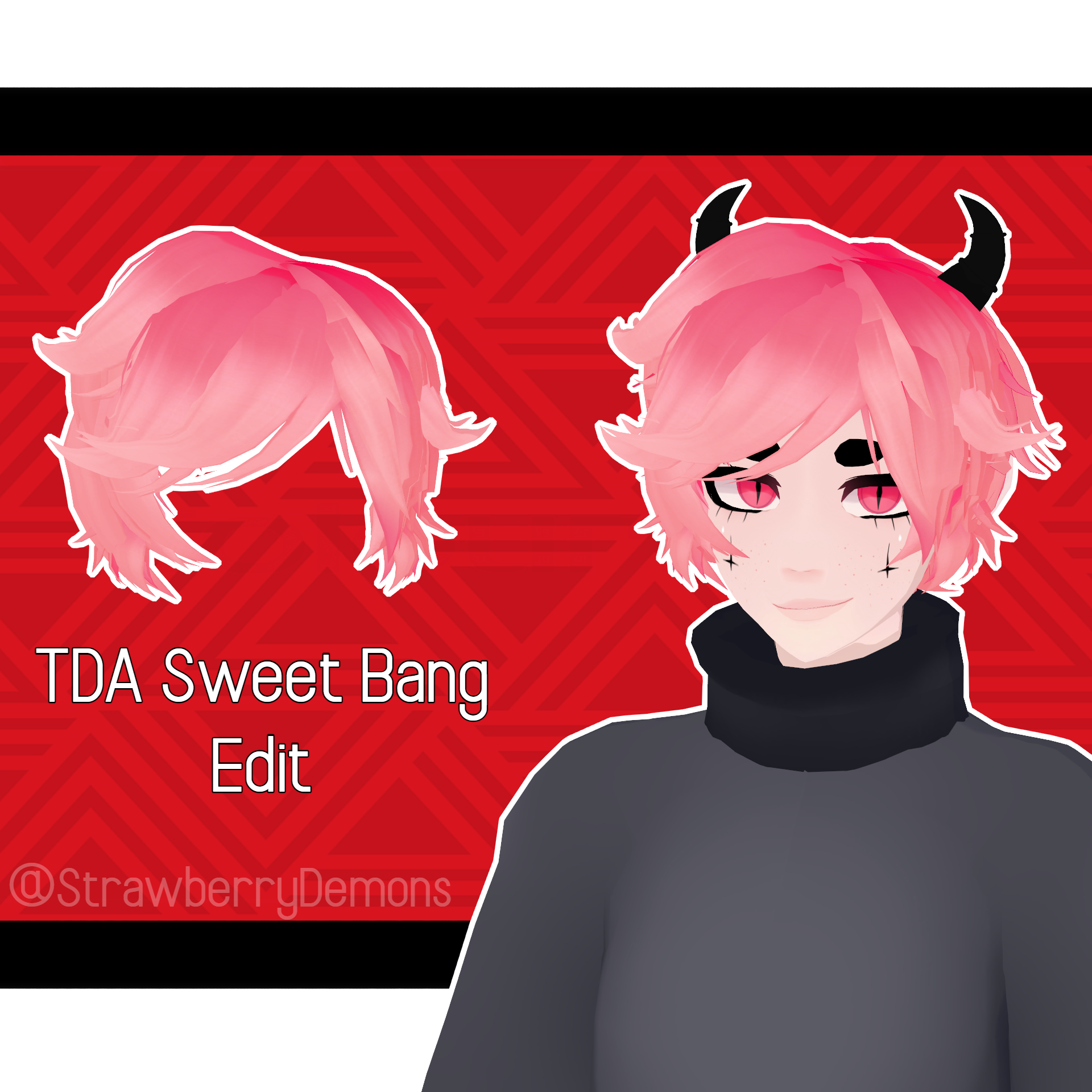 |mmd| tda sweet bangs (+download) by Movixel on DeviantArt