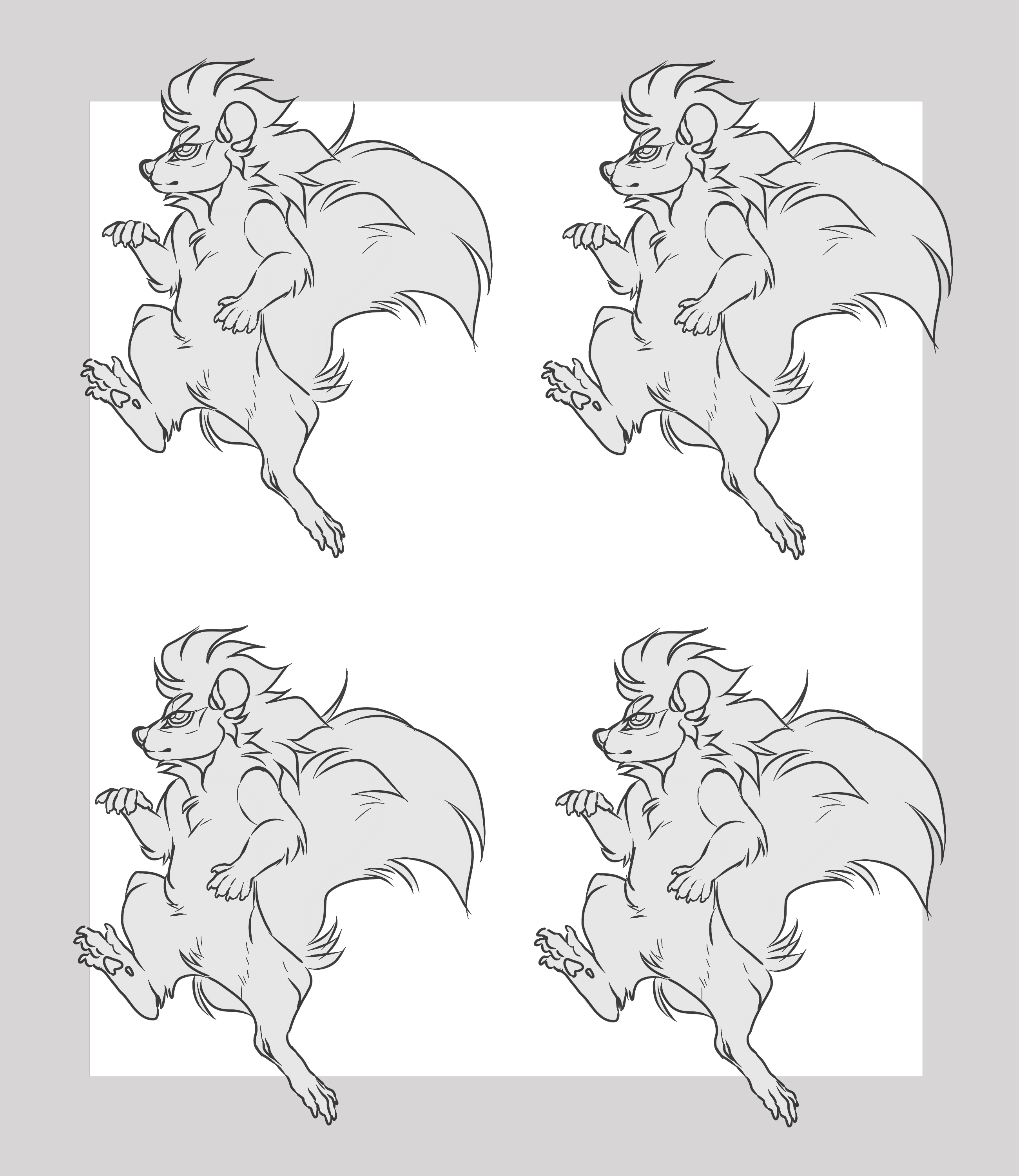 Lil skunk base psd by AnarchyRainz on DeviantArt