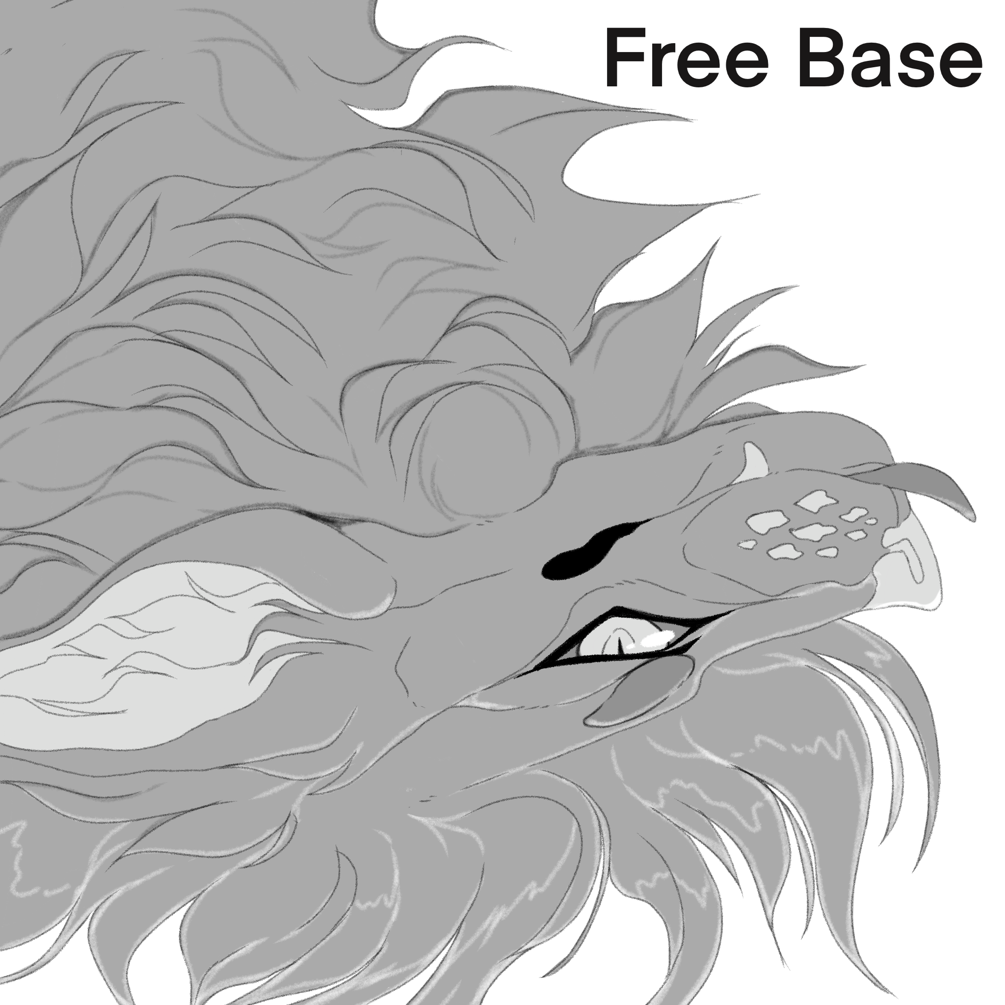 FREE - Pencil sketched Headshot base by AnarchyRainz on DeviantArt