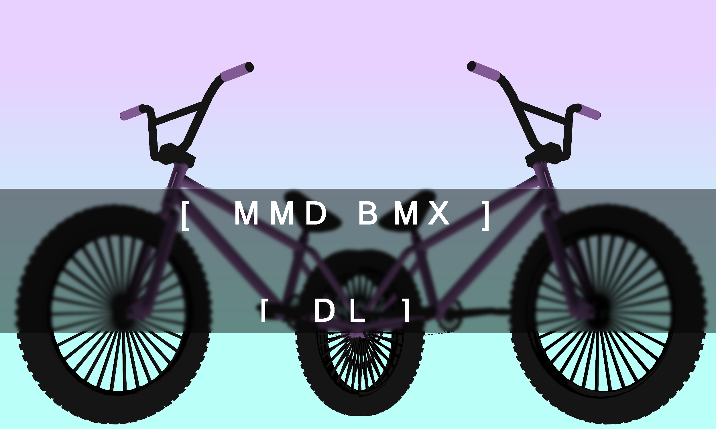 [Accessory - Part] MMD BMX Bike [ DL ] by KitsuneNoKiba on DeviantArt