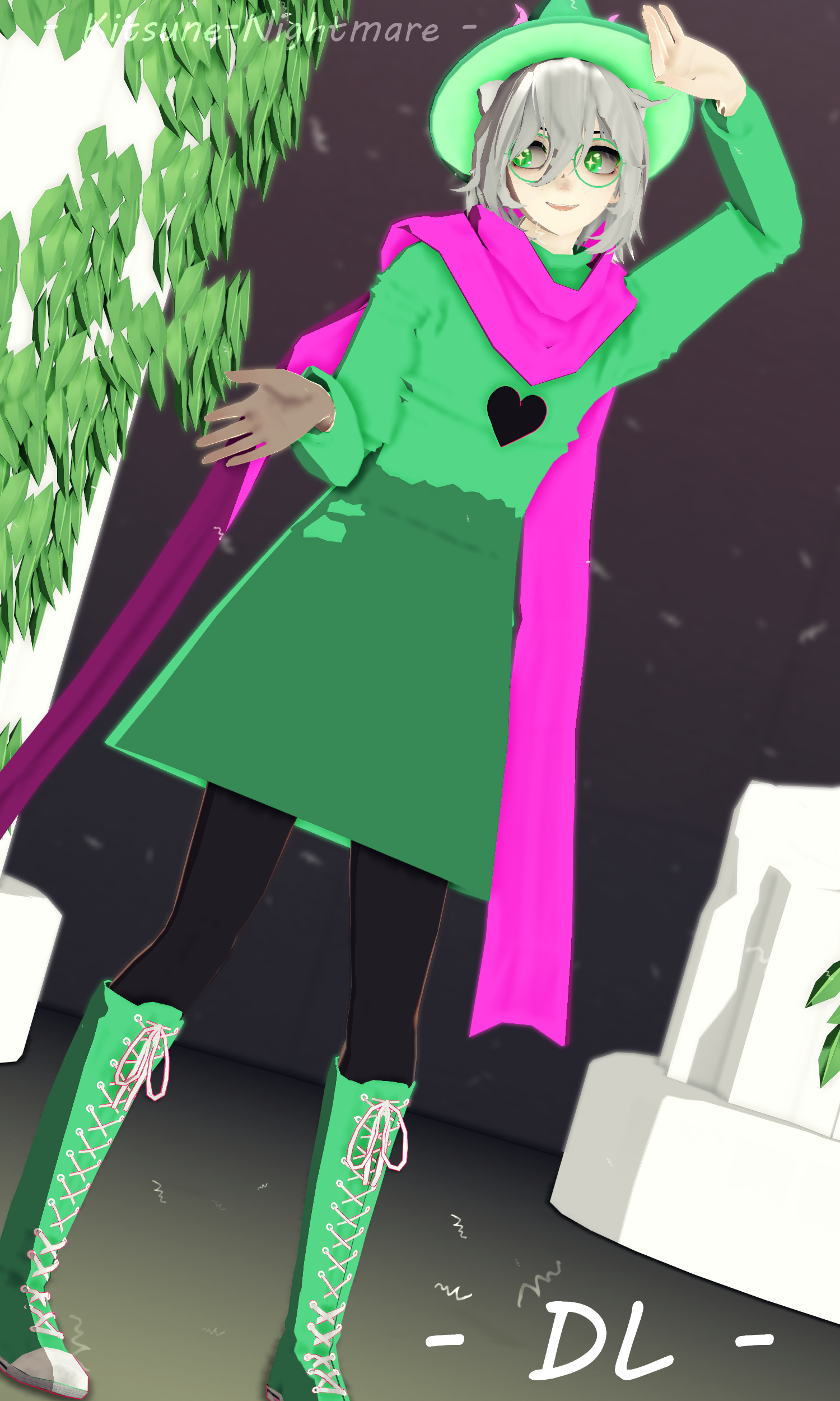 [ Deltarune ] Ralsei Ver 1.3 [ MMD DL ] by KitsuneNoKiba on DeviantArt
