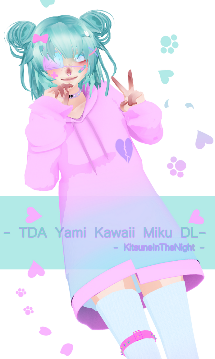 [ VocaloidxMMD ] Yami Kawaii Miku - DL by KitsuneNoKiba on DeviantArt