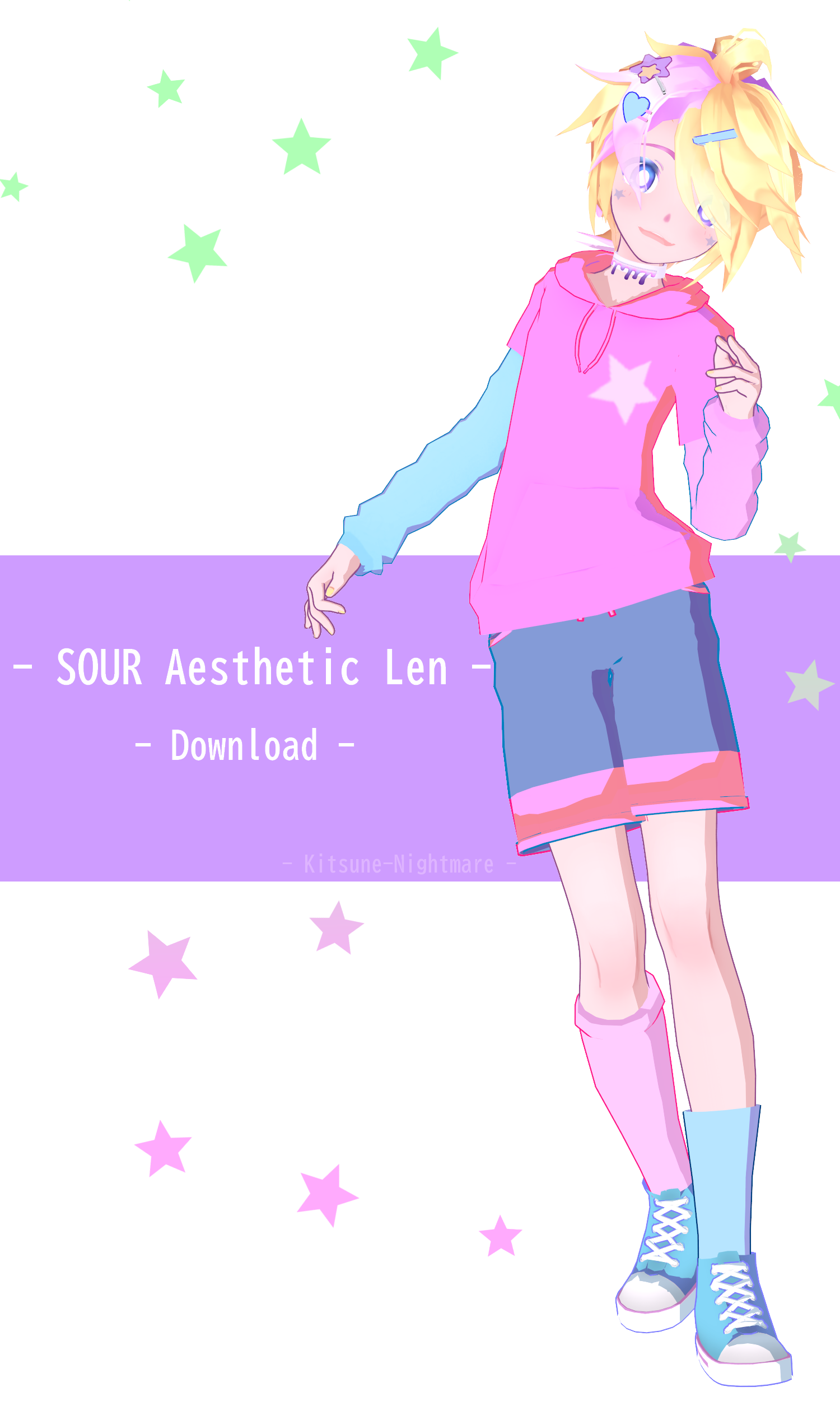 [ Vocaloid ] Sour Aesthetic Len - Download - by KitsuneNoKiba on DeviantArt