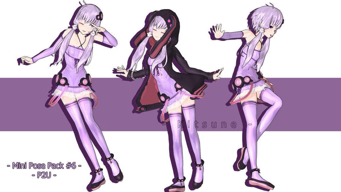 [MMD] Pose Pack #6 - P2U - DL - by KitsuneNoKiba on DeviantArt