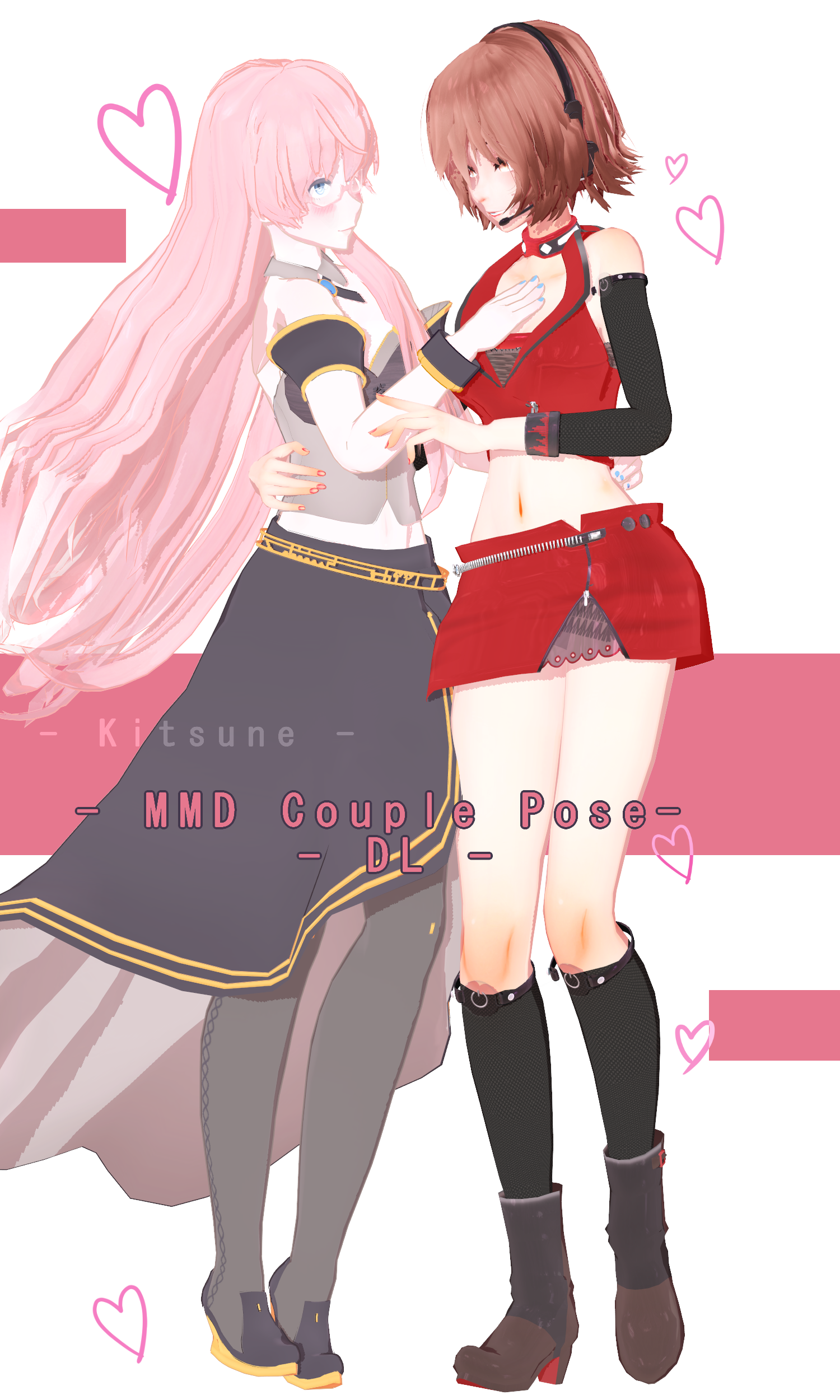 [MMD] Couple Pose - DL - by KitsuneNoKiba on DeviantArt