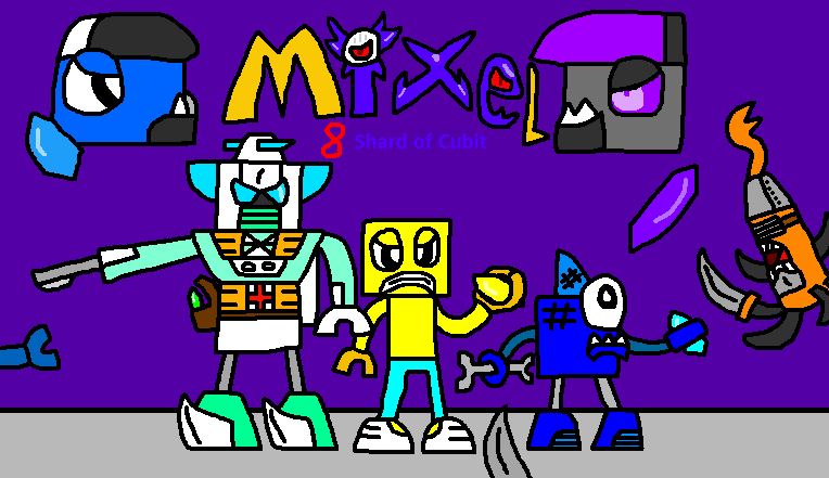 Mixels: 8 Shard of Cubit by Luqmandeviantart2000 on DeviantArt