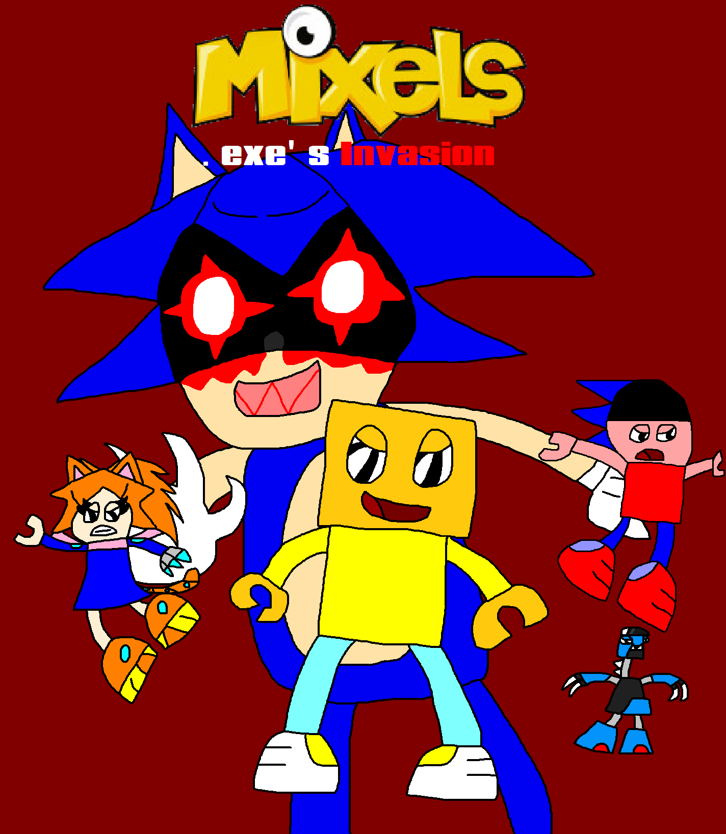Mixels: .exe's Invasion by Luqmandeviantart2000 on DeviantArt