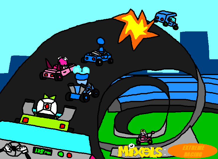 Mixels: Extreme Racing by Luqmandeviantart2000 on DeviantArt
