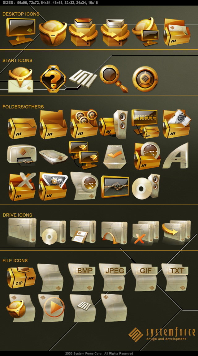 System Force Japan Icon Pack by Homeryulo on DeviantArt