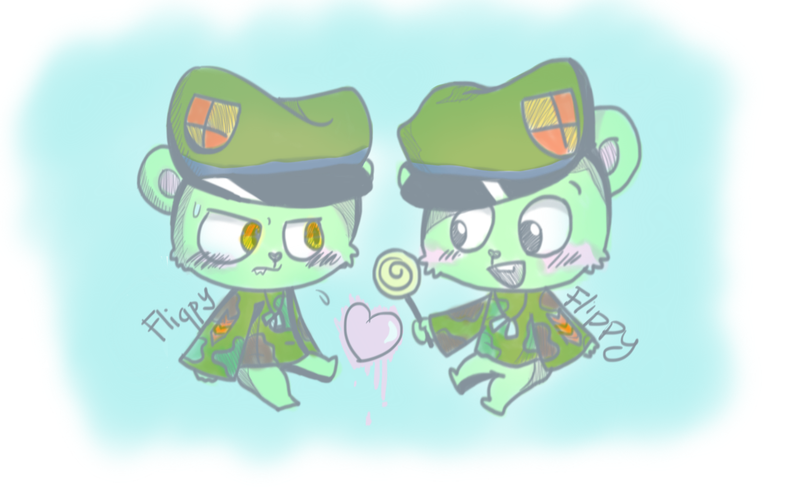 Fippy And Fliqpy- For You~ by AmBerDaCat on DeviantArt