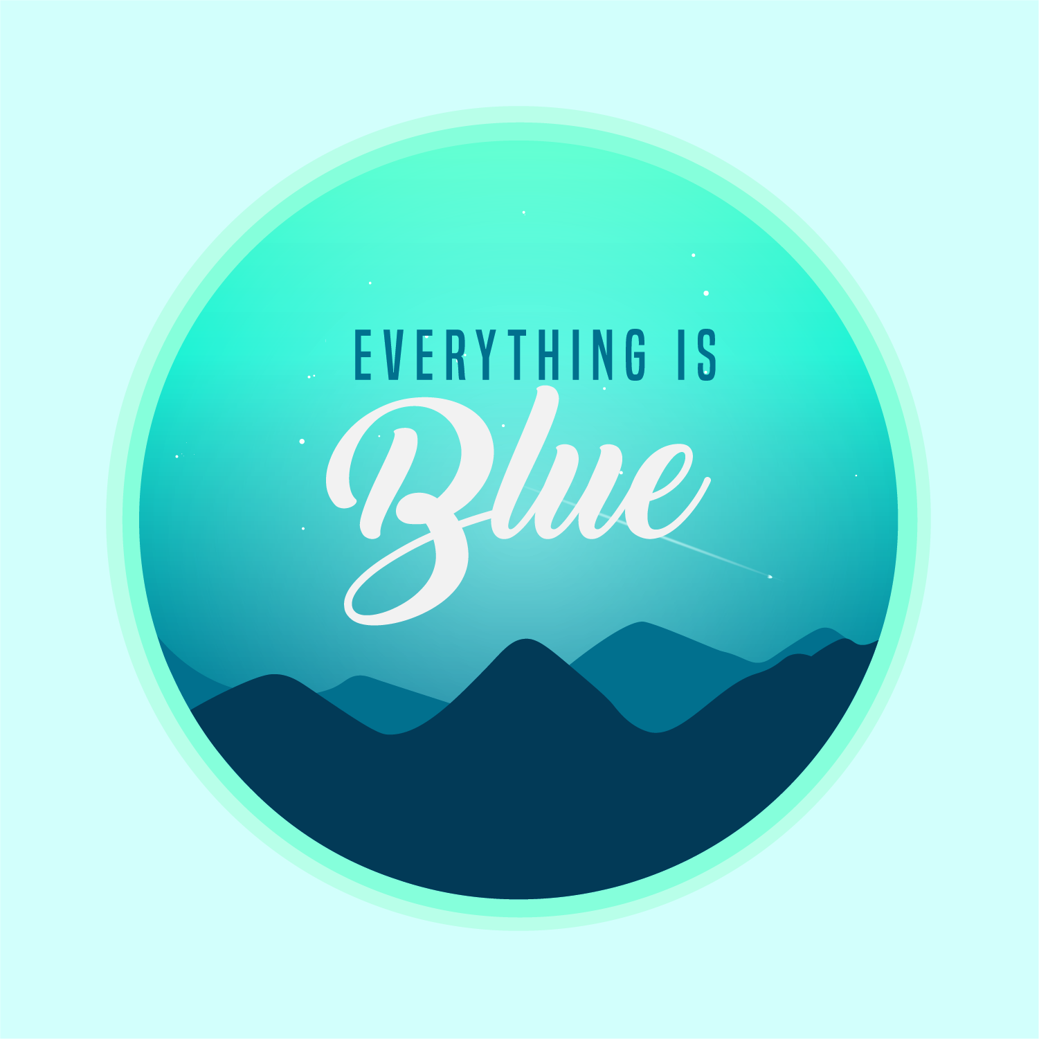 Everything Is Blue by clayowpatra on DeviantArt