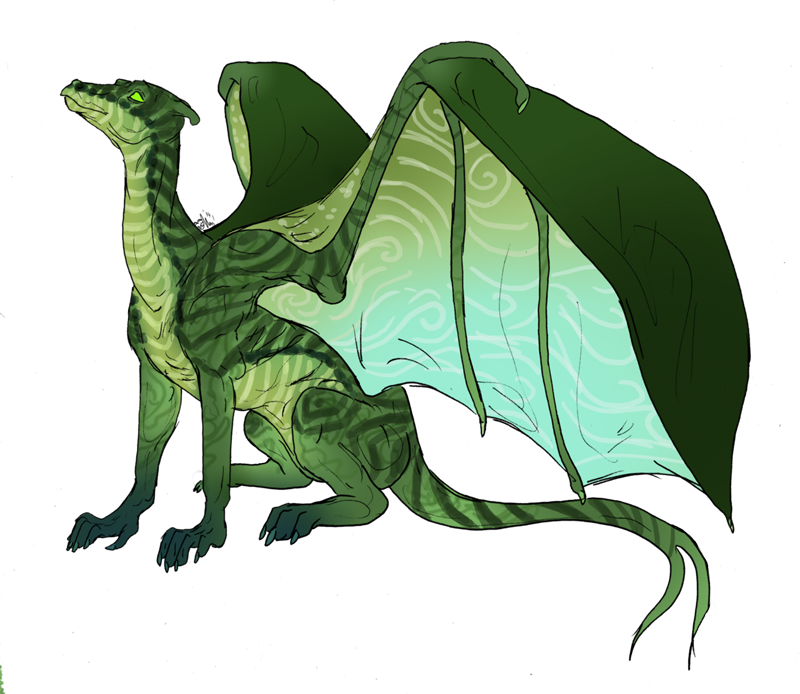 Firelizard Template by brbarkham on DeviantArt
