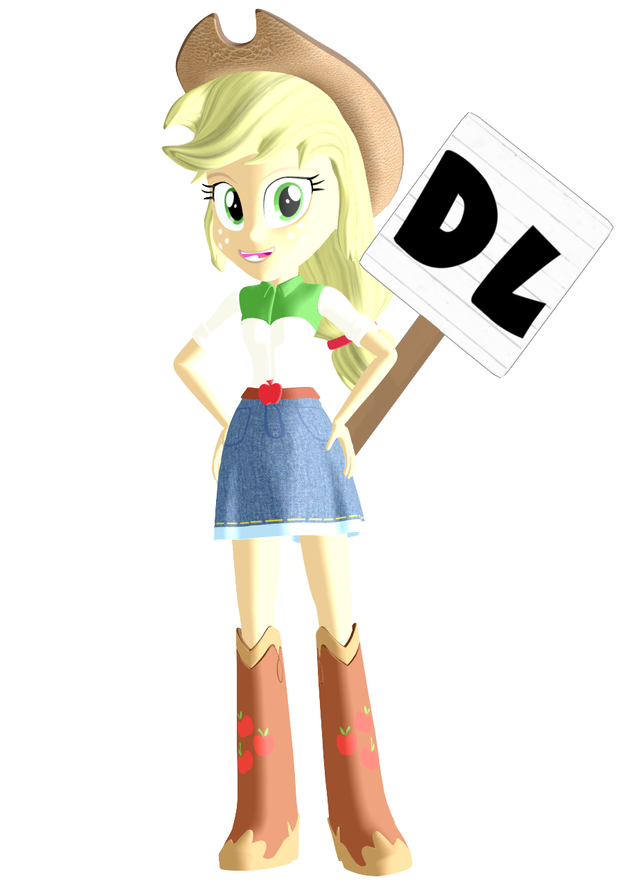 [MMD EQG] Applejack (Model DL) by Karlo-Habagat on DeviantArt