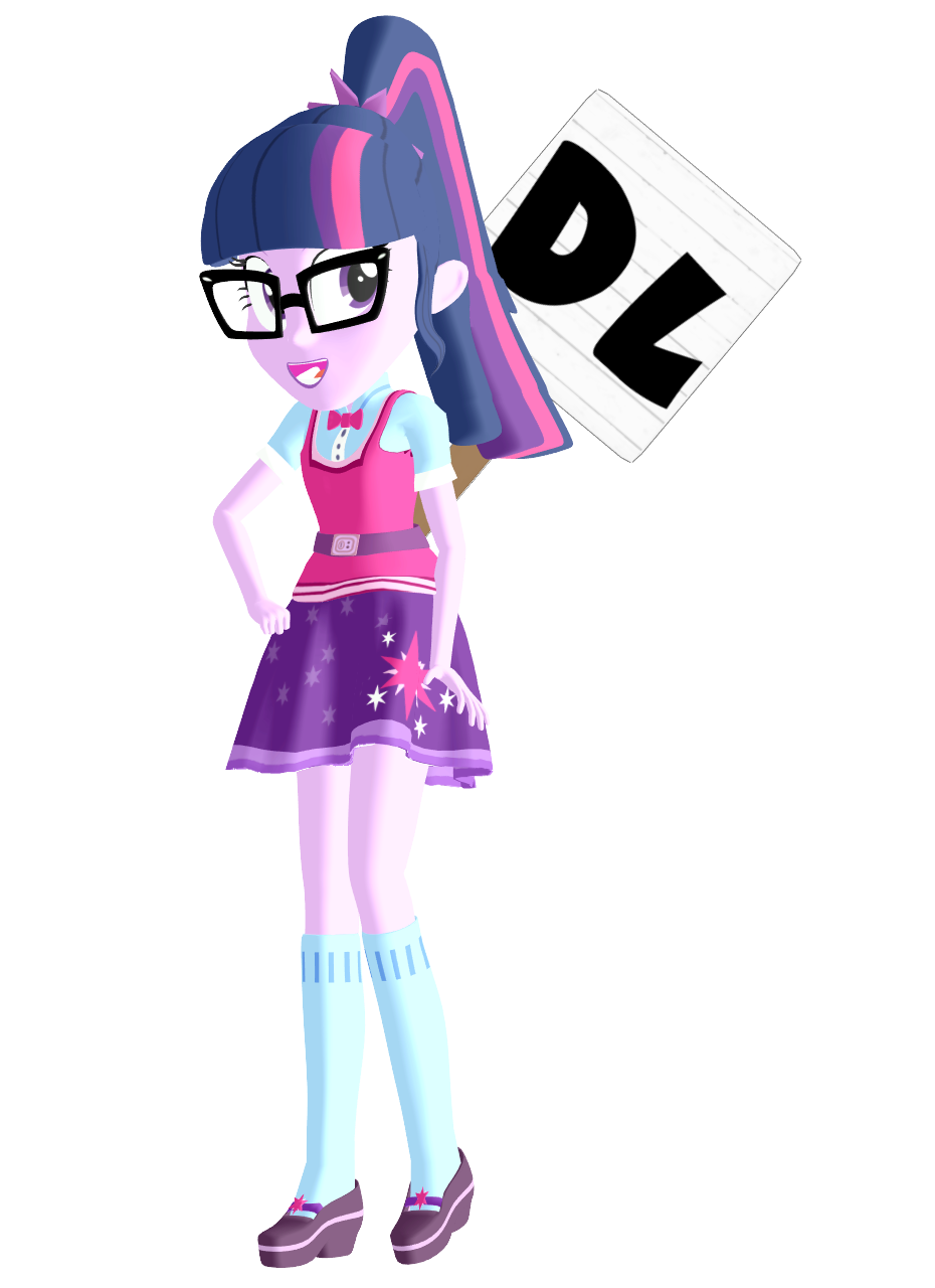 [MMD EQG] Sci-Twi (Model DL) by Karlo-Habagat on DeviantArt