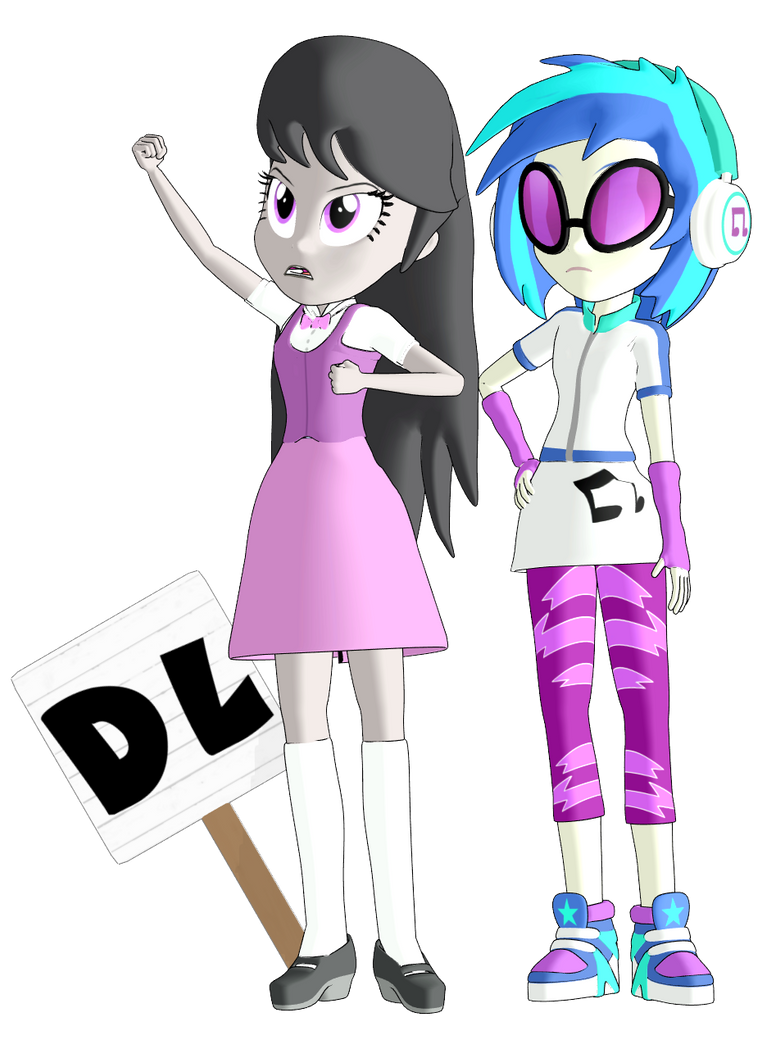 [MMD EQG] Octavia and Vinyl (Model DL) by KarloHabagatStudios on DeviantArt