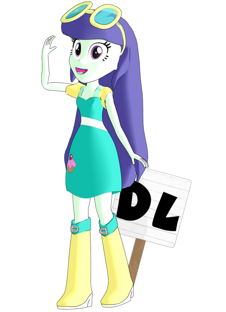 [MMD EQG] Blueberry Cake (Model DL) by Karlo-Habagat on DeviantArt