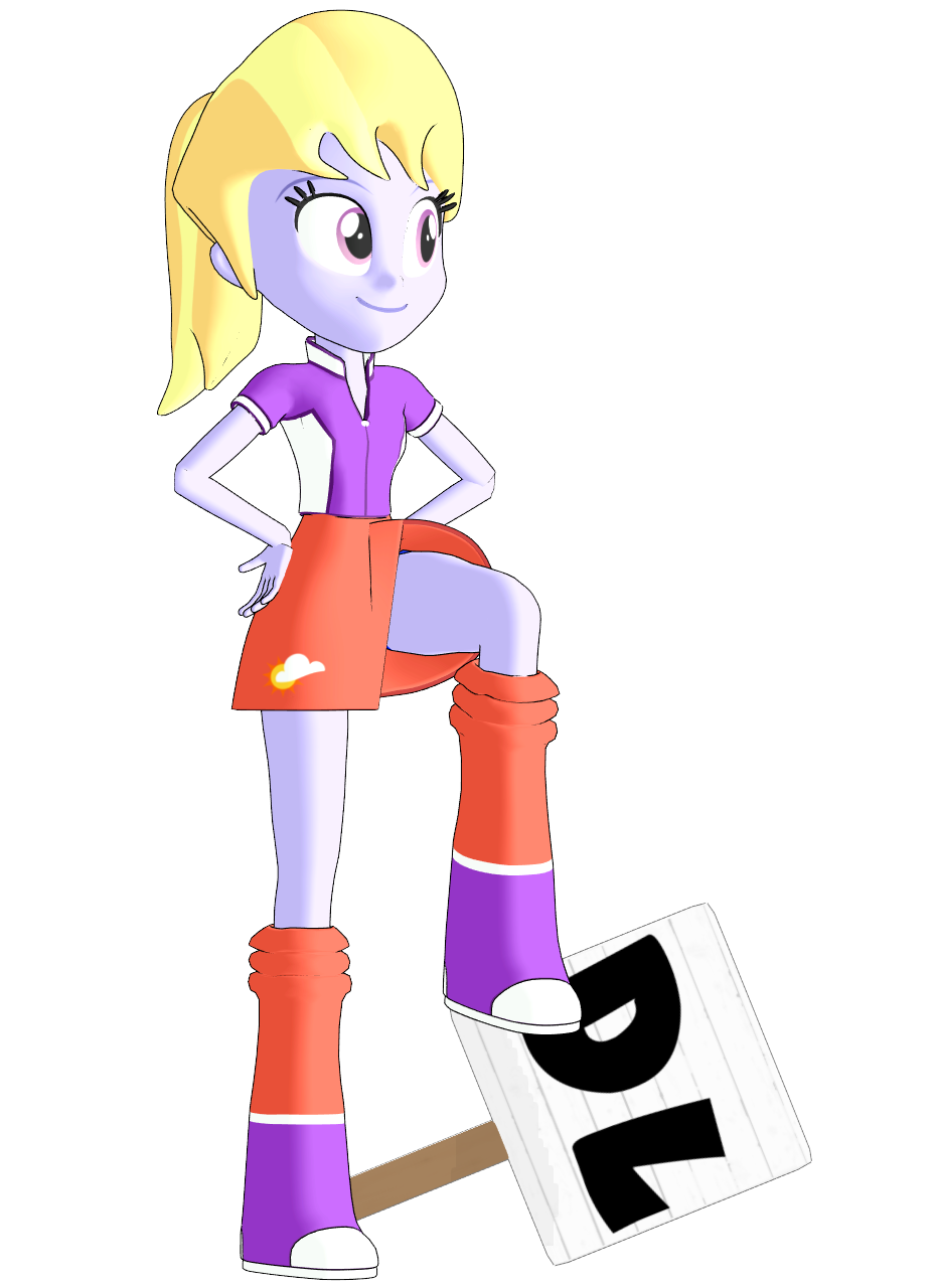 [MMD EQG] Cloudy Kicks (Model DL) by Karlo-Habagat on DeviantArt