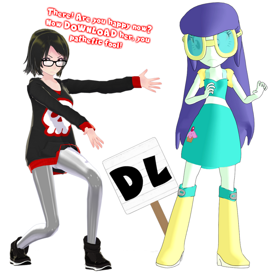 [MMD EQG] Blueberry Cake (w Glasses bone) (DL) by Karlo-Habagat on ...