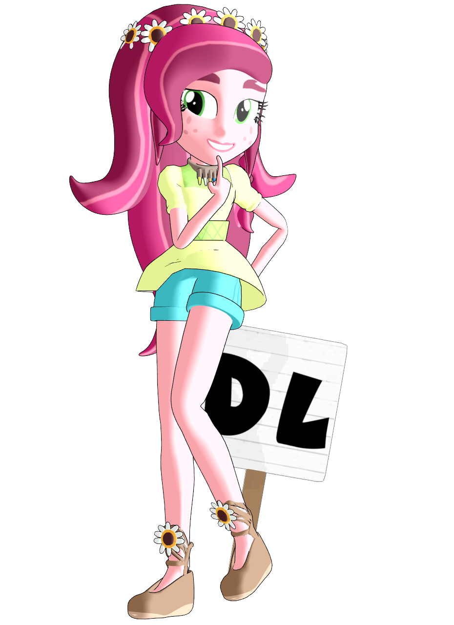 [MMD EQG] Gloriosa Daisy (Model DL) by Karlo-Habagat on DeviantArt