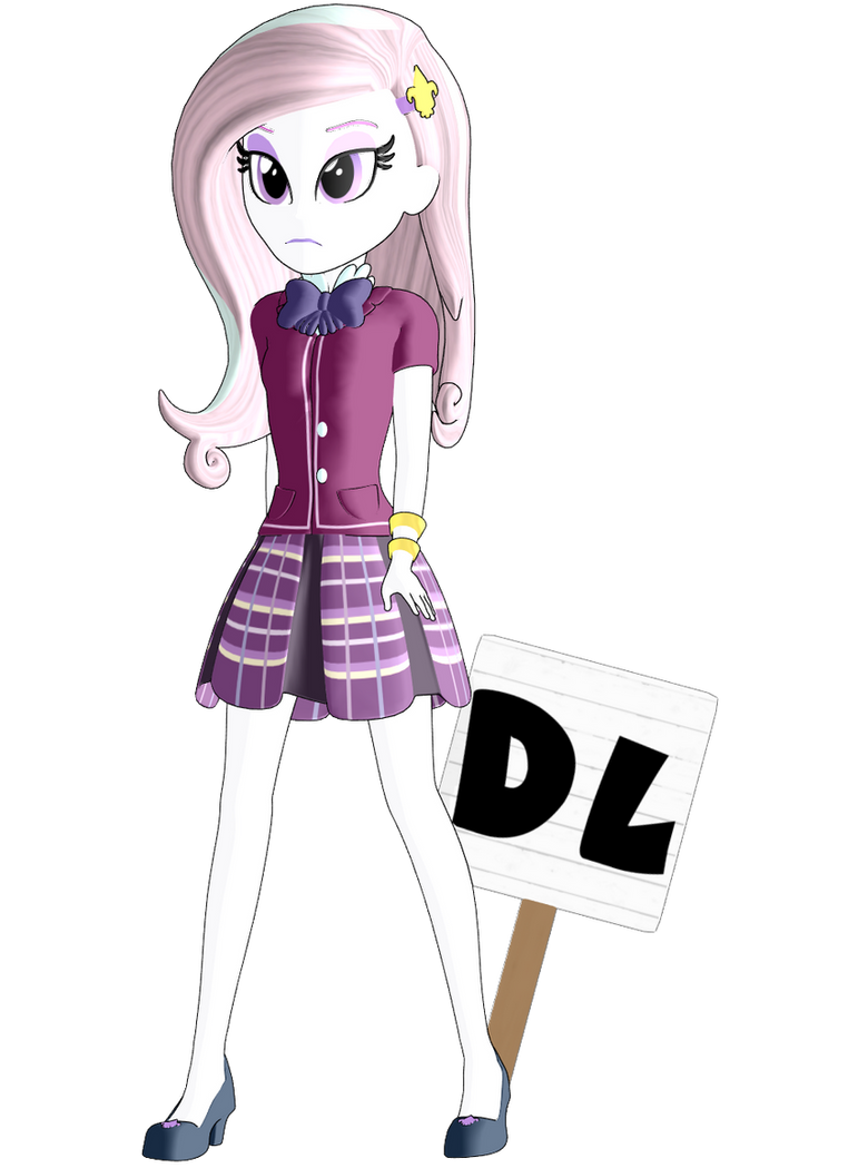 [MMD EQG] Fleur de Lis (Model DL) by Karlo-Habagat on DeviantArt