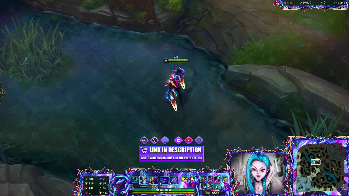 Empyrean Zed - Animated In Game Overlay by LoL-Overlays on DeviantArt