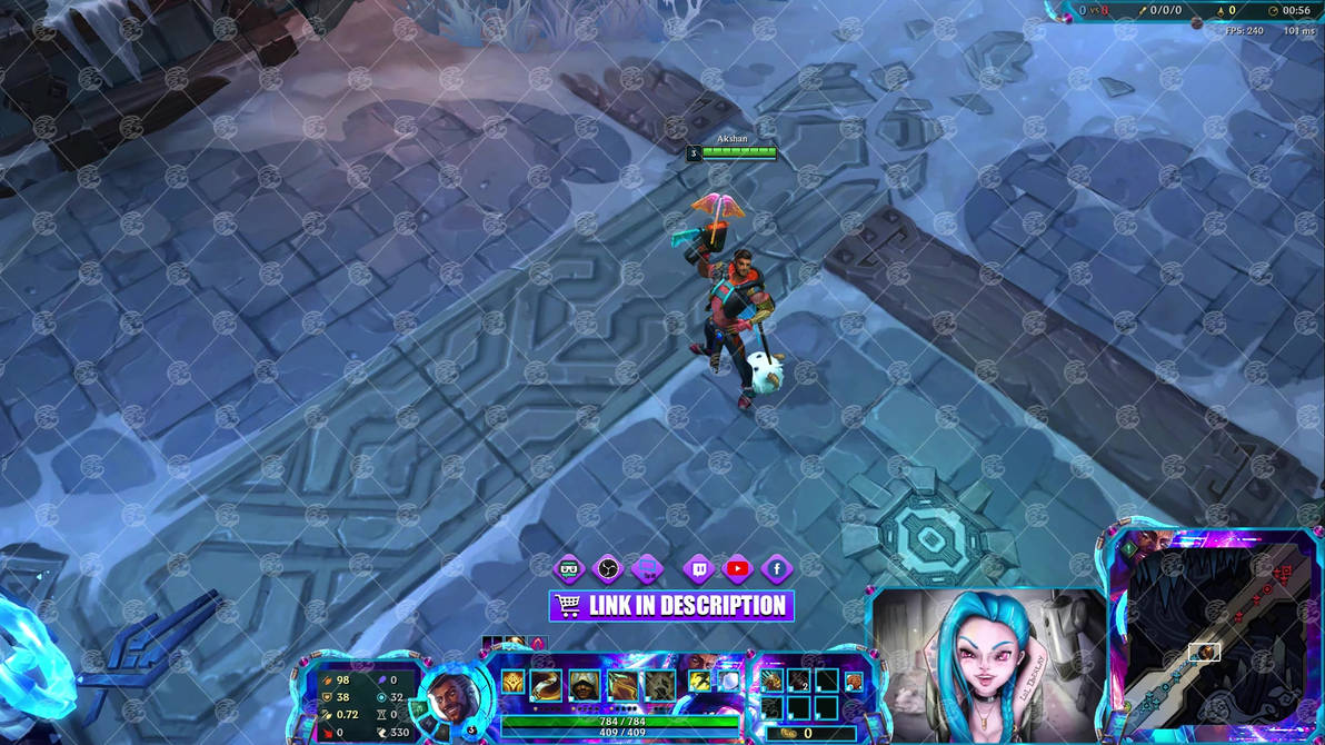 Cyber Pop Akshan - Animated In Game Overlay by LoL-Overlays on DeviantArt