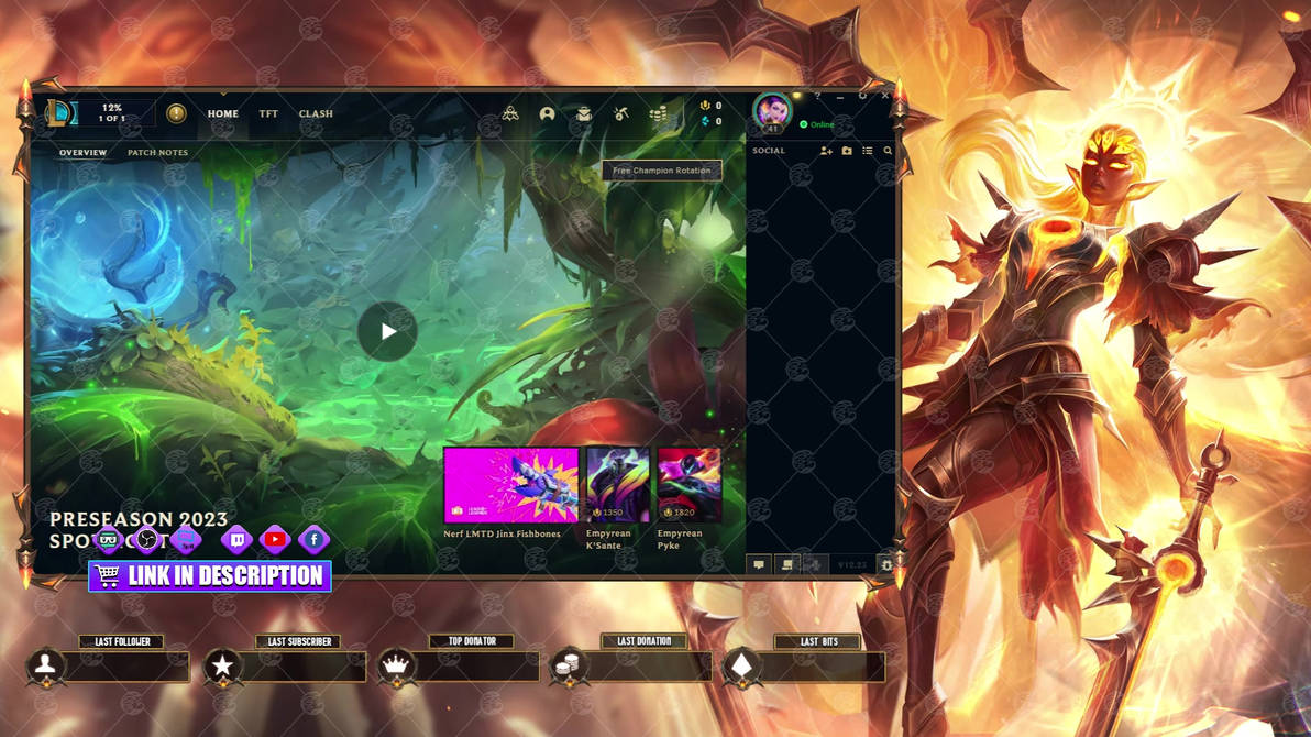 Sun-Eater Kayle - Animated Lobby Overlay by LoL-Overlays on DeviantArt