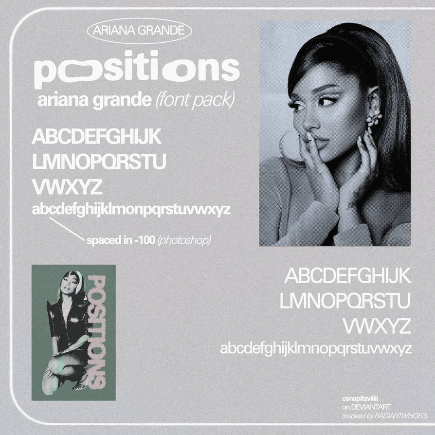 Positions Fonts by OSNAPITZVIIIII on DeviantArt