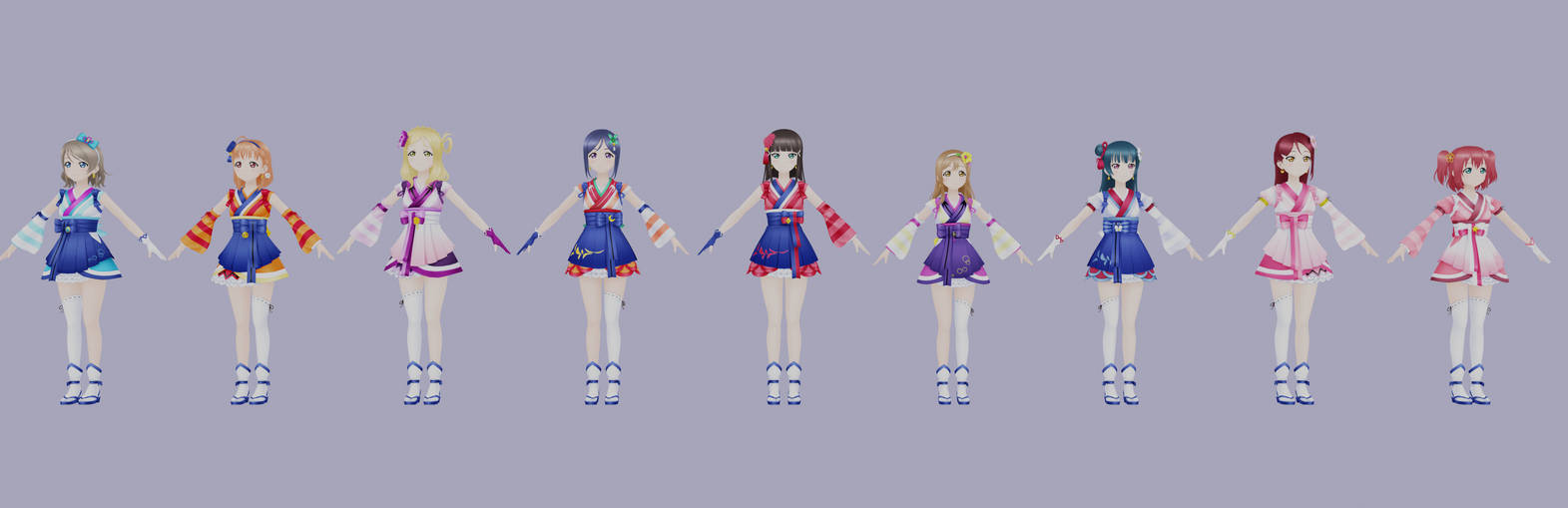 Mijuku DREAMER Model Bundle DL by purinmods on DeviantArt