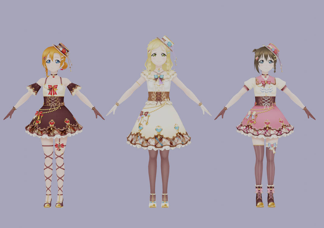 Sweet Chocolate - Model Bundle DL by purinmods on DeviantArt
