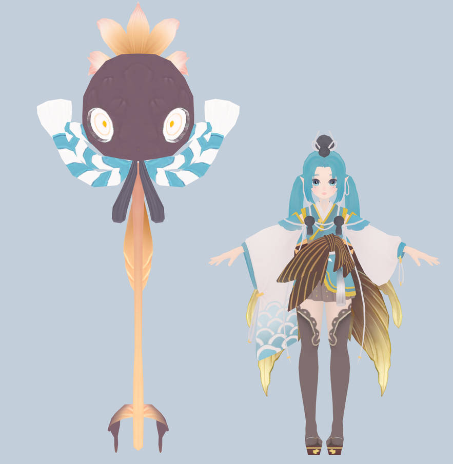 Kusa - Treasure-bringer DL by purinmods on DeviantArt