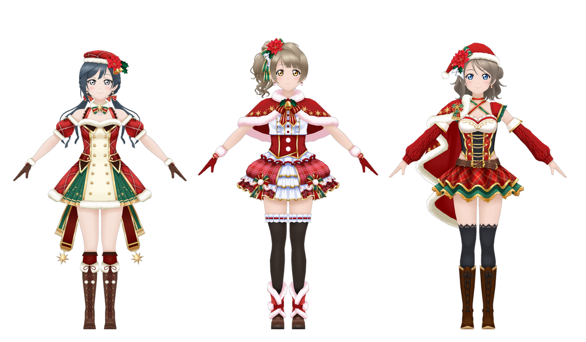 Santa-Girl is Coming to Town - Model Bundle DL by purinmods on DeviantArt