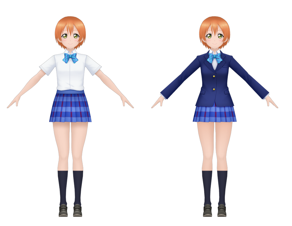 Rin - Uniforms DL by purinmods on DeviantArt