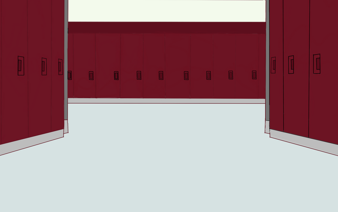 Teenage Pokemon Backgrounds: Hallway and Lockers by Kari-The-Espeon525 ...