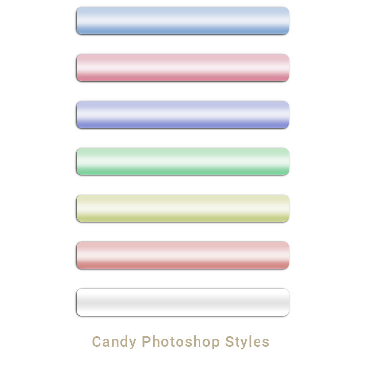 Candy Photoshop Styles by mohammed786 on DeviantArt