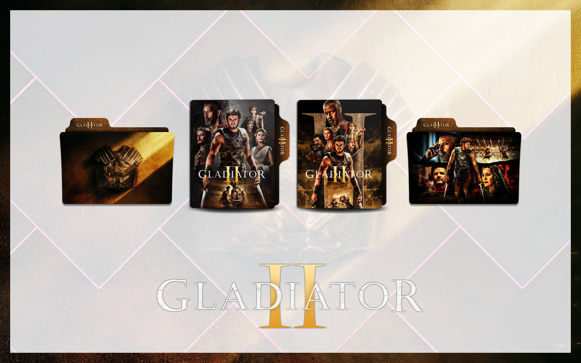 Gladiator II 2024 Folder Icon by AlirezaWorld on DeviantArt