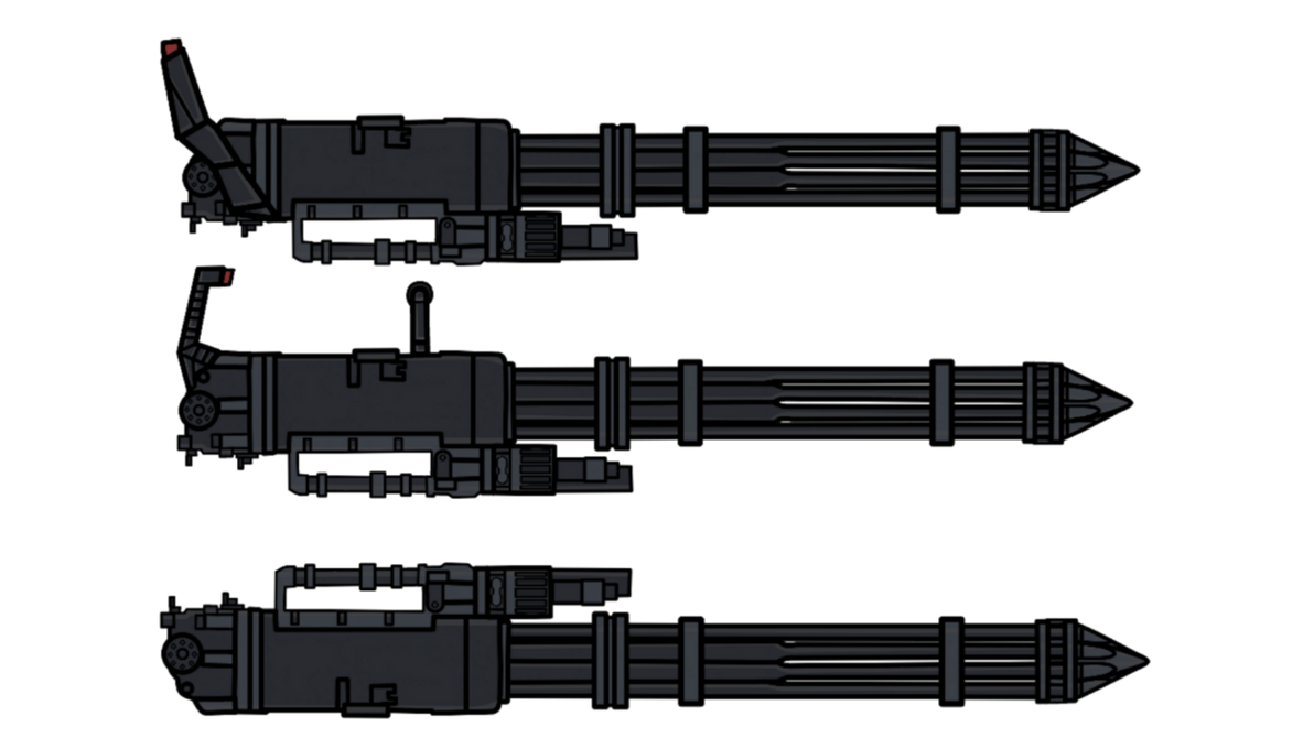 Walfas Custom Weapons: GSh-6-30 Remake by CGTVYT29 on DeviantArt